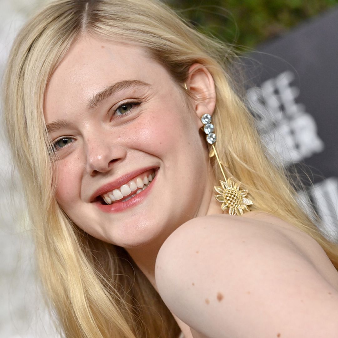 Elle Fanning y el vestido verde con sello español | ¡HOLA!