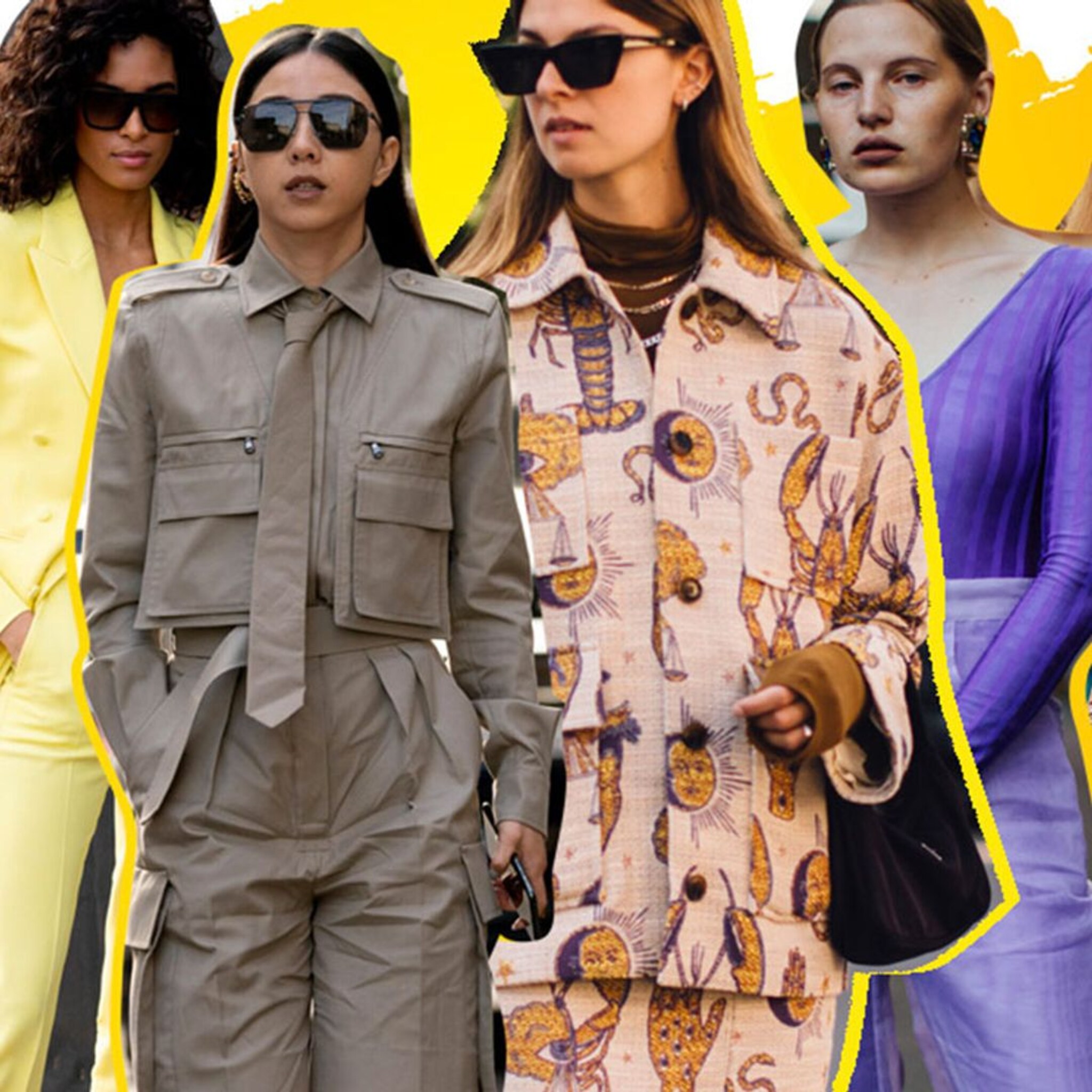 10 looks monocolor que confirman que vestir de un solo tono no es (en ...