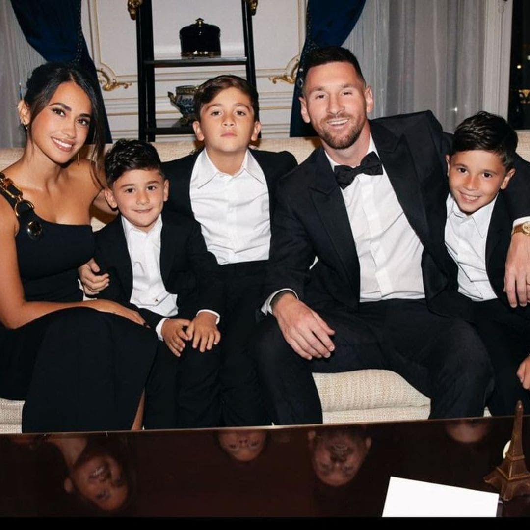 El gran cambio de los tres hijos de Messi y Antonela: Thiago, Mateo y ...
