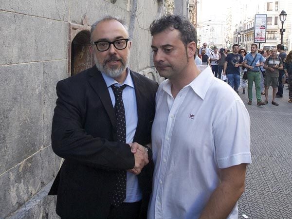 La sencilla despedida del mundo del cine al actor Álex Angulo en Bilbao