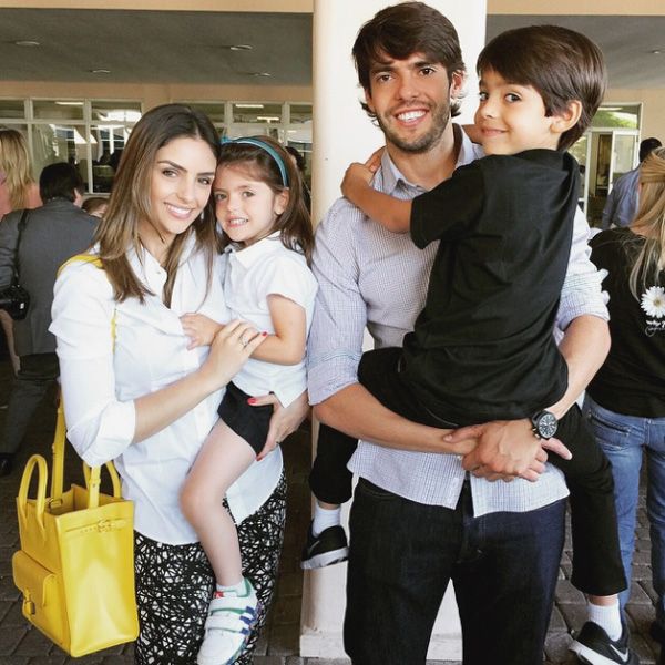 Kaká y Caroline Celico, ¿la imagen de la reconciliación?