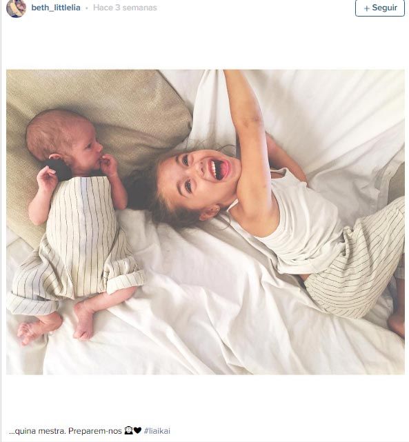 ¡Operación familia! La cantante Beth, una supermamá con sus dos pequeños