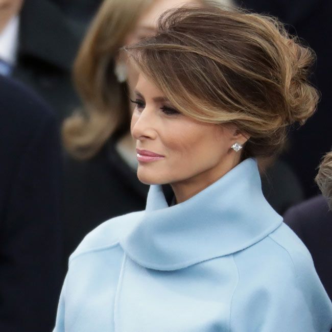 Las claves del 'beauty look' de Melania Trump para un día histórico