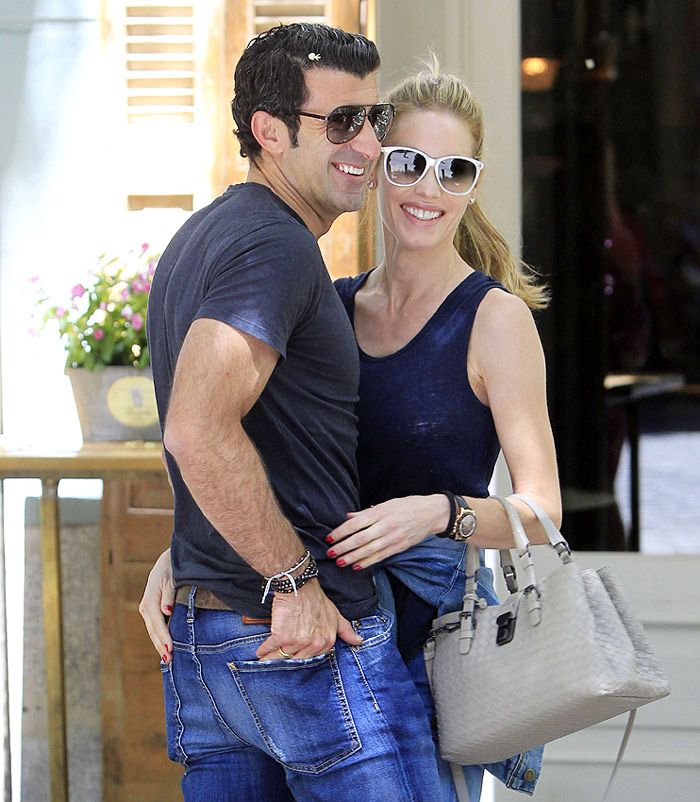 ¡Esto es amor! Las imágenes más románticas de Luis Figo y Helen Svedin