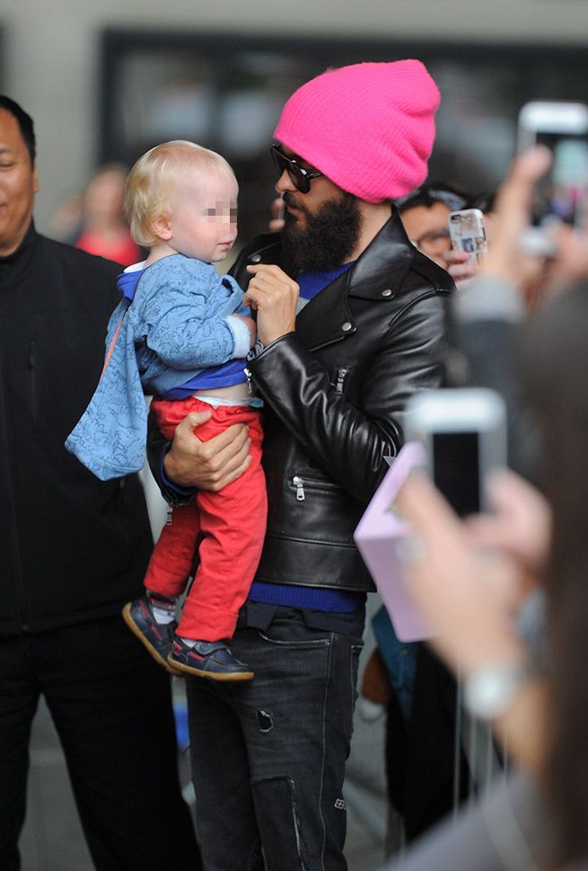 La faceta más tierna y paternal de Jared Leto