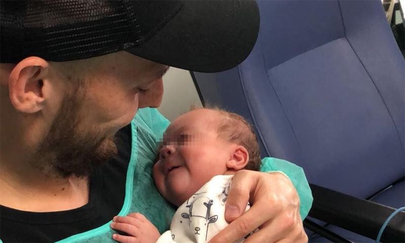 David Silva muestra la primera imagen de su hijo Mateo