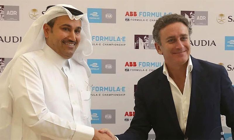 El español Alejandro Agag aterriza en Arabia Saudí y hace historia