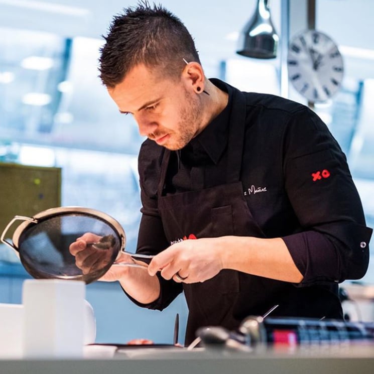 David Muñoz publica una foto que demuestra que apuntaba maneras como ...