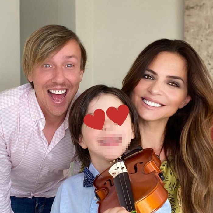 Romina Belluscio y Guti disfrutan de música en directo gracias a Enzo