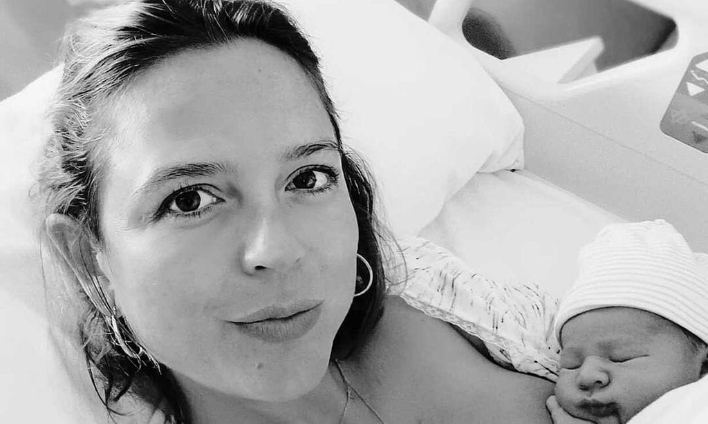 Cristina Alarcón da a luz a su segundo hijo