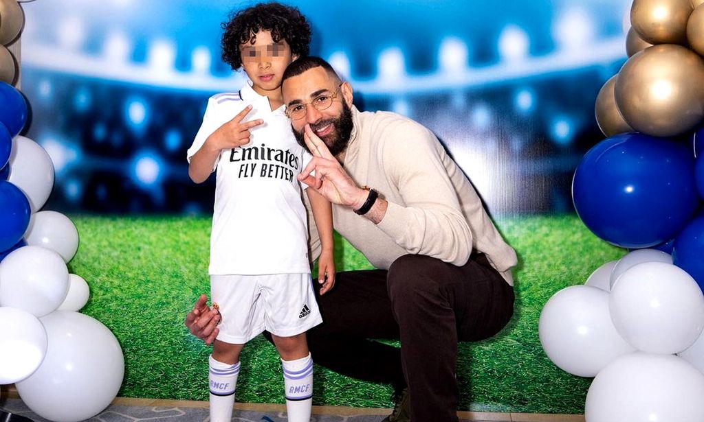 Benzema celebra el cumpleaños de su hijo con una espectacular fiesta