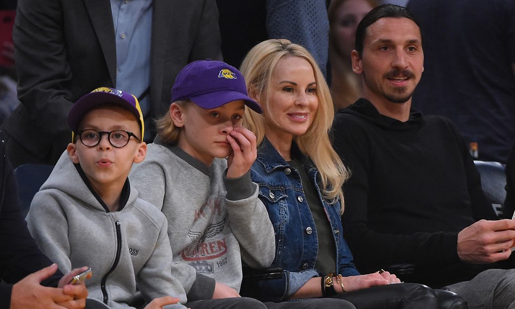 Ibrahimovic lleva más de veinte años junto a su mujer y tiene dos hijos