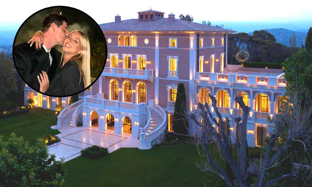 Así es el castillo donde se han casado Courtois y su novia