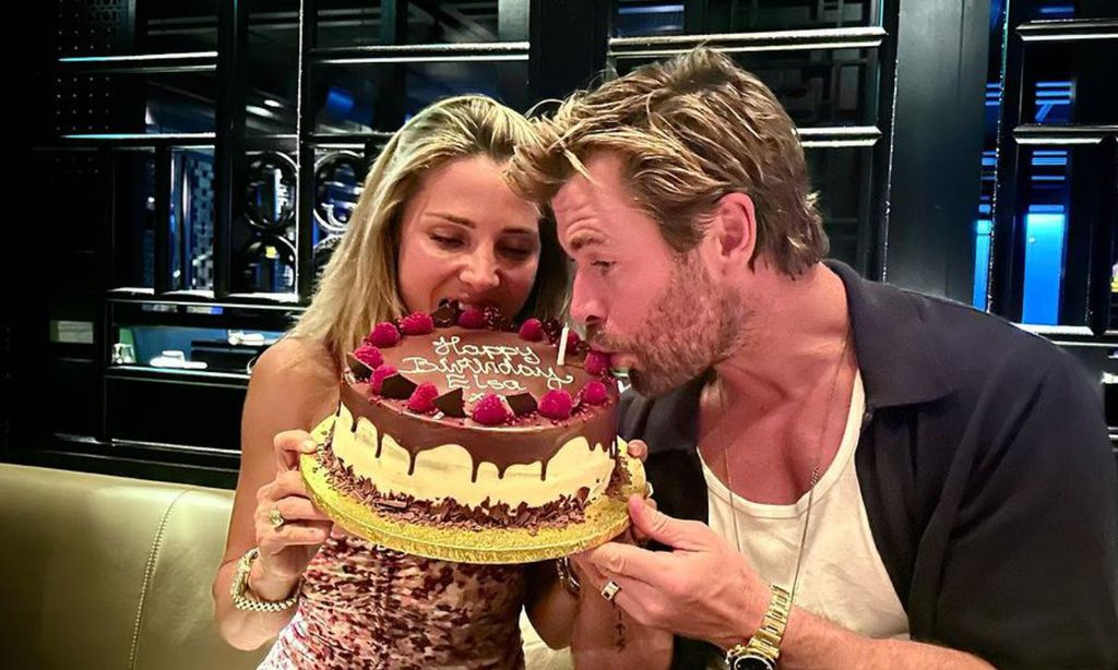 Elsa Pataky sopla 47 velas con Chris Hemsworth