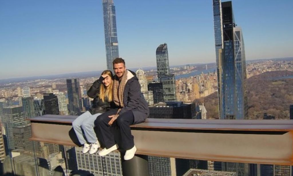 David Beckham y Harper protagonistas de estas alucinantes imágenes en ...