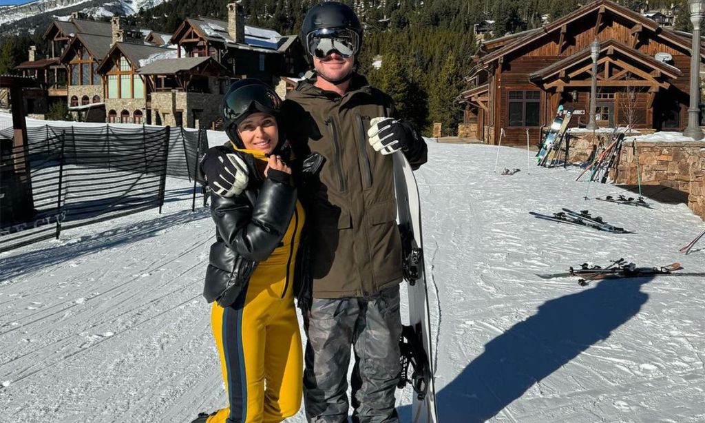 Elsa Pataky y Chris Hemsworth comienzan el año unidos y en la nieve