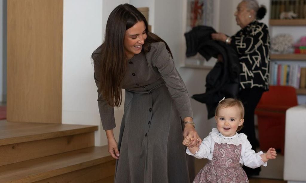 Marta Pombo comparte emocionada ¡los primeros pasos de su hija Matilda!
