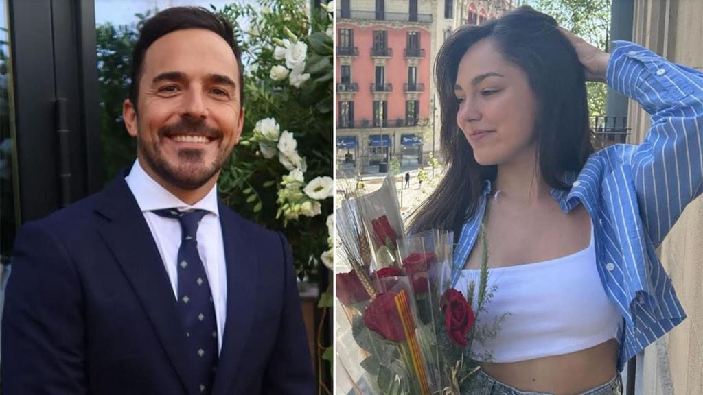 María Parrado y Marcos Plaza, amigo de las Pombo, juntos