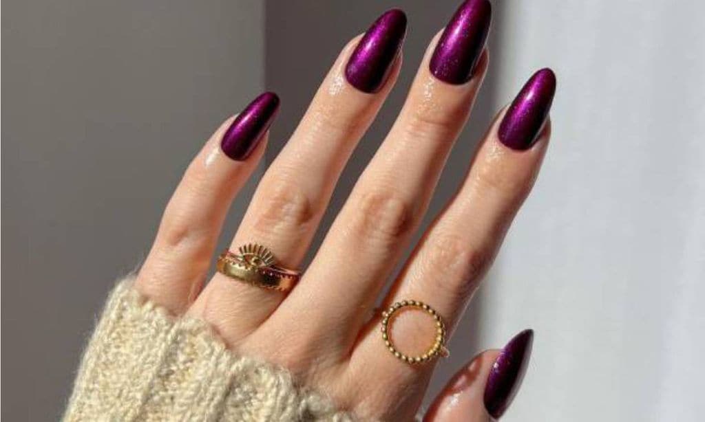 Ideas orginales de manicura para uñas almendradas - Foto 1