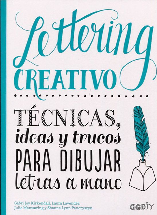 Libros para aprender y perfeccionar la técnica del 'lettering'