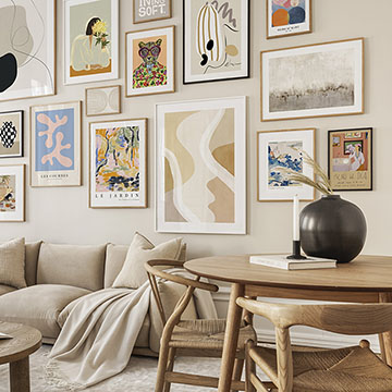 Así puedes crear una galería de cuadros en la pared y conseguir que ... Así puedes crear una galería de cuadros en la pared y conseguir que ...