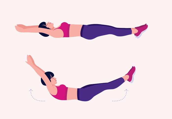 Con este ejercicio trabajarás de forma efectiva tus abdominales