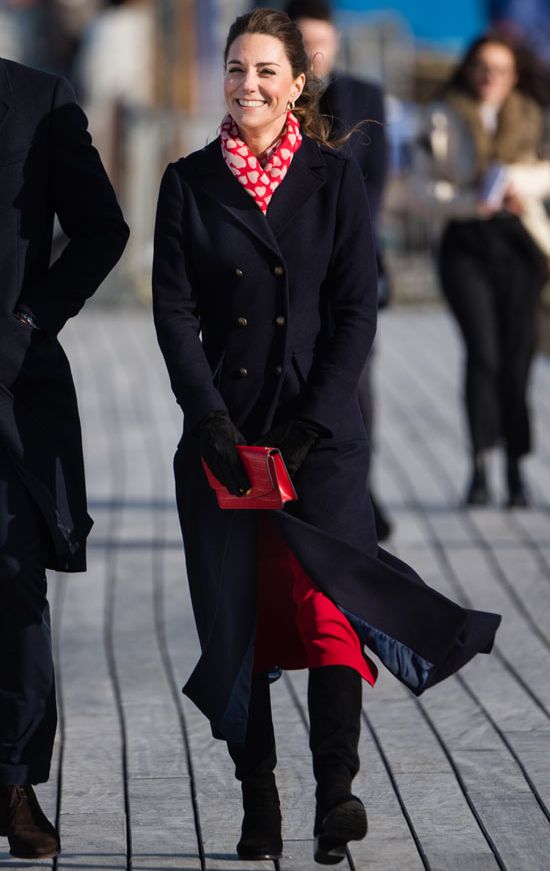 Kate Middleton se adelanta a San Valentín con un romántico look de Zara