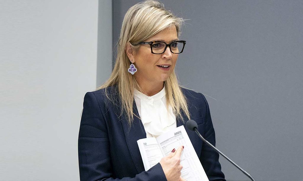 Máxima estrena en Washington una romántica blusa de Zara de 26 euros