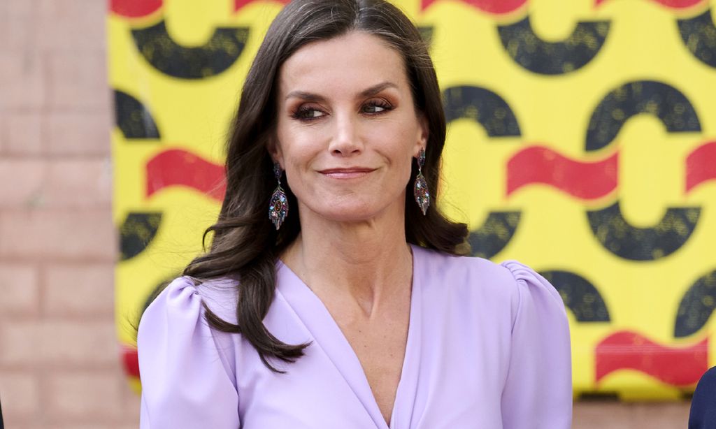 Reina Letizia y su vestido de invitada perfecta en Cádiz