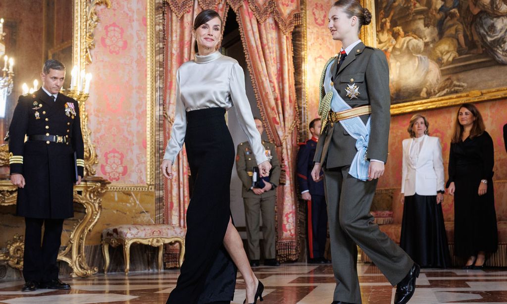 La reina Letizia y su primer look de 2024 con moda española en la ...