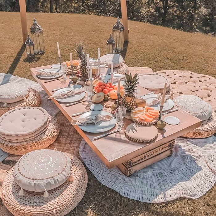 Decoración de bodas íntimas o pedidas de mano muy especiales