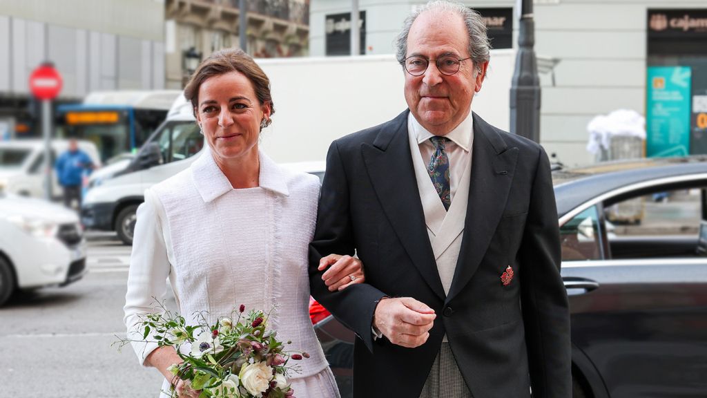 El vestido de novia de Ina Morenés en su boda con Felipe Matossian Falcó