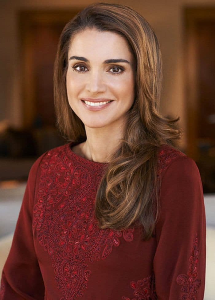 Rania de Jordania cambia la cara de su web