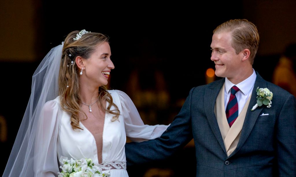 La Gran Familia Ducal de Luxemburgo reunida en la boda del archiduque ...