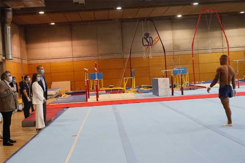 Los Reyes visitan el Centro de Alto Rendimiento