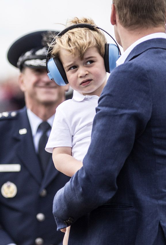 El príncipe George de Cambridge y sus impecables modales