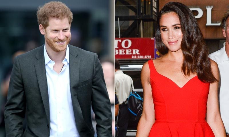 El Príncipe Harry Y Meghan Markle Hacen Su Primera Aparición Pública En