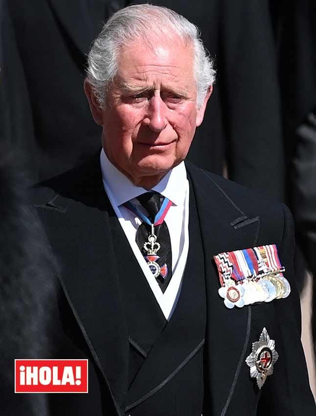 Duque de Edimburgo: Las lágrimas del príncipe Carlos en la despedida a ...