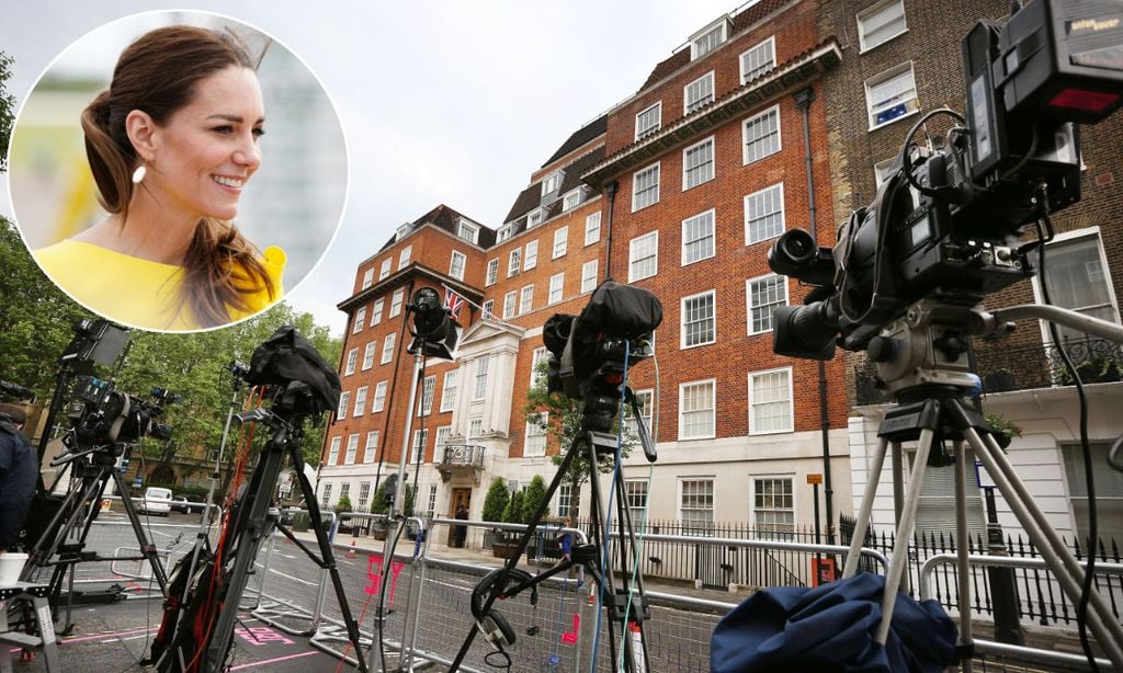 El hospital en el que Kate Middleton está ingresada