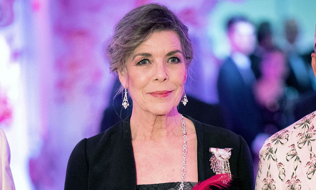 Carolina de Mónaco, en Madrid para una cita cultural de la fundación ...
