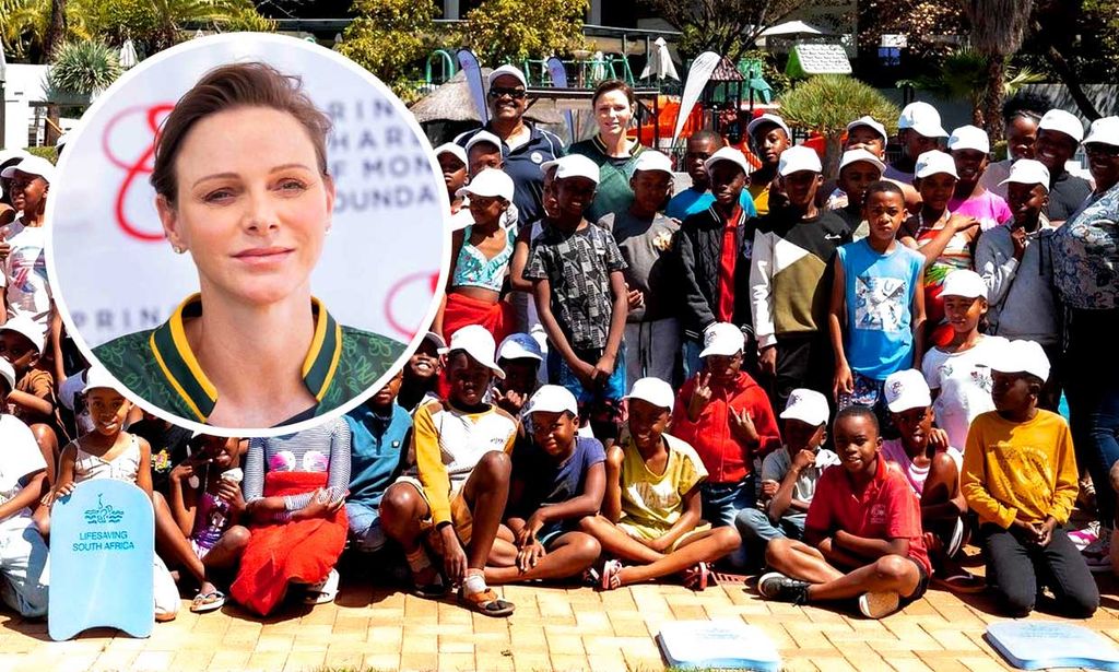 Primeras imágenes de Charlene en su vuelta a Sudáfrica