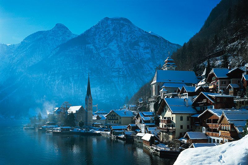 Hallstatt, un pueblo de postal en los Alpes austriacos