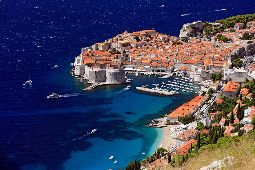 En coche por la costa de Croacia
