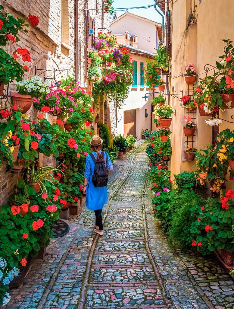Spello, el pueblo italiano para los amantes de las flores - Foto 1