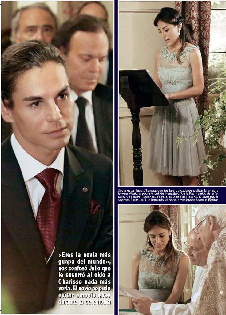Así fue la boda de Julio Iglesias Jr. y Charisse Verhaert
