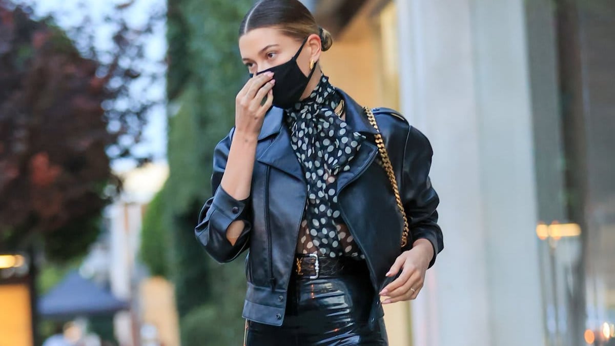 Why Hailey Bieber will keep wearing her face mask in public forever