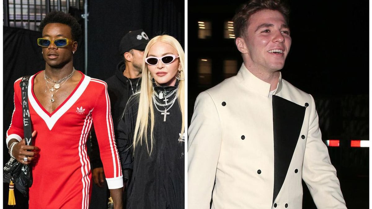 Madonna’s sons David & Rocco spotted together in New York