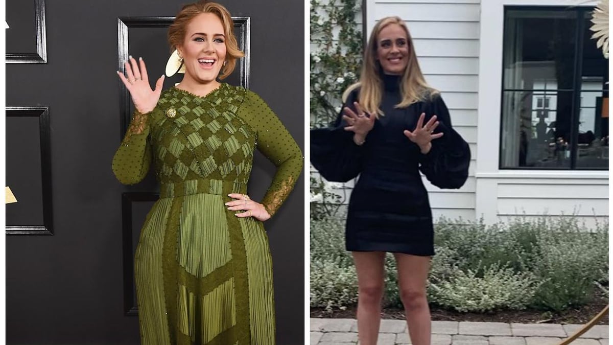 Adele is almost unrecognizable after dramatic weight loss