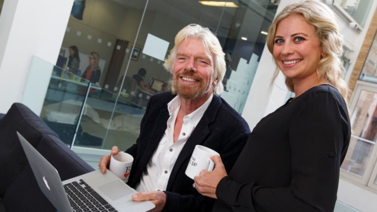 Richard Branson's daughter Holly shares sweet photos of her twins