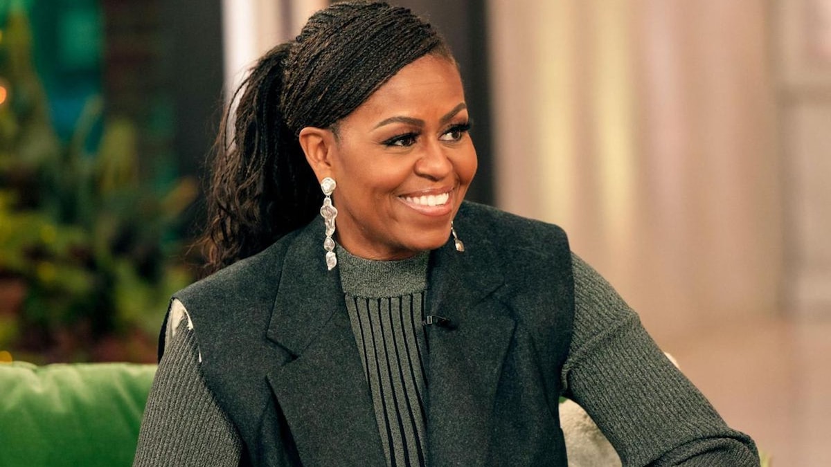 Michelle Obama talks about entering a new stage of parenting